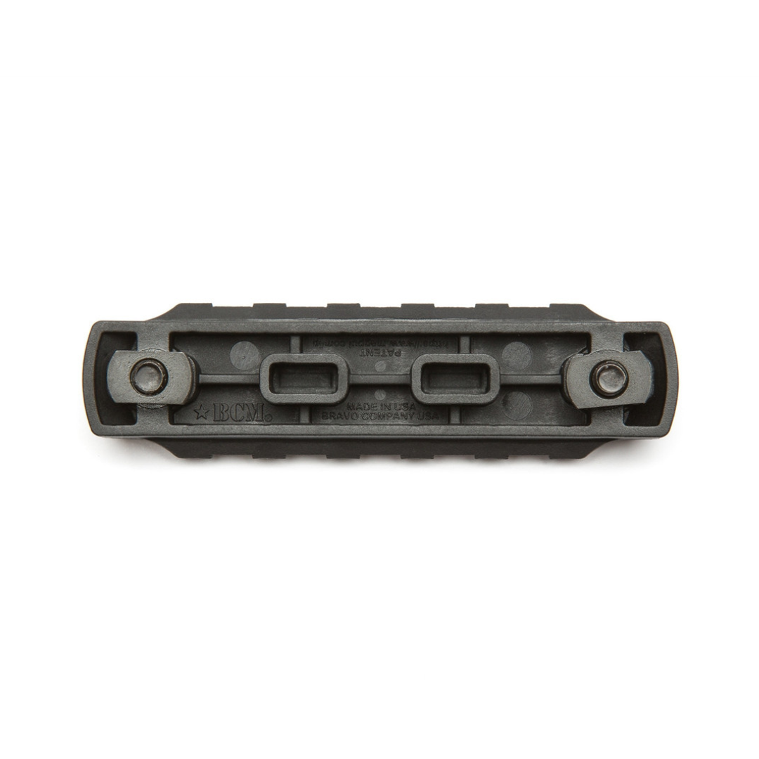 BRAVO COMPANY BCM® 3 INCH PICATINNY RAIL SECTION, NYLON - BLACK (M-LOK ...