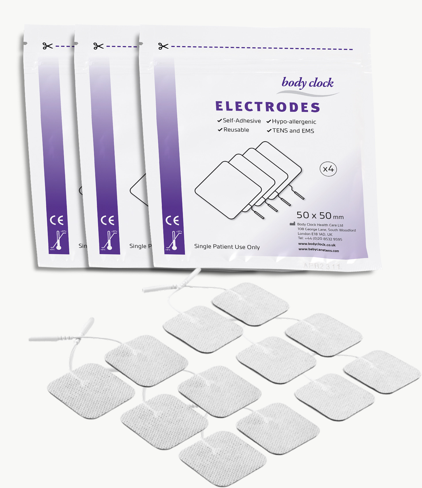 TENS unit electrodes