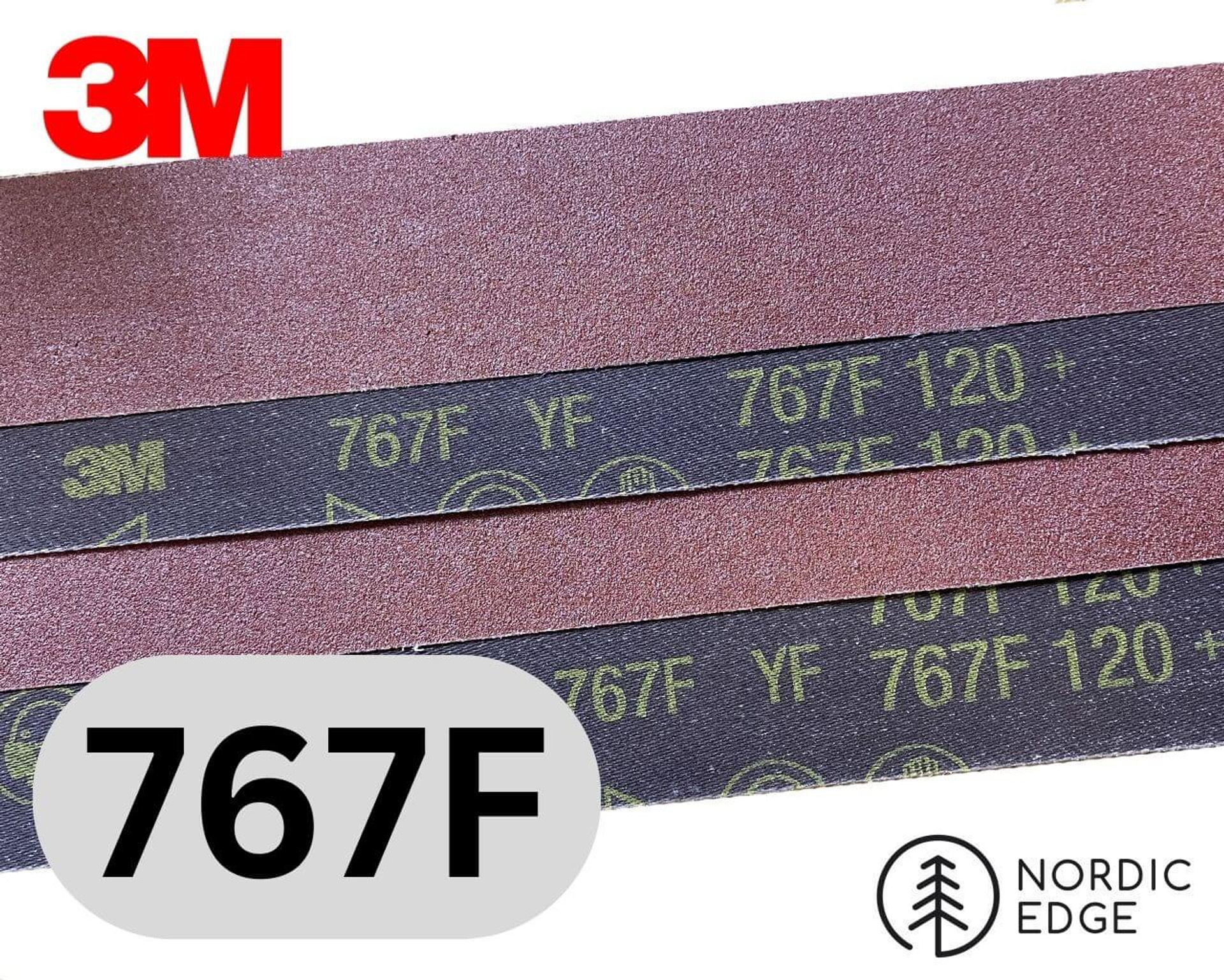 3M Cubitron II Abrasive Belts 767F - Nordic Edge