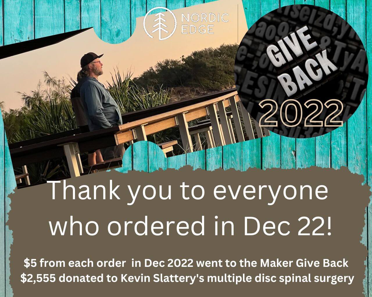 2022 Maker Give Back Result - Nordic Edge