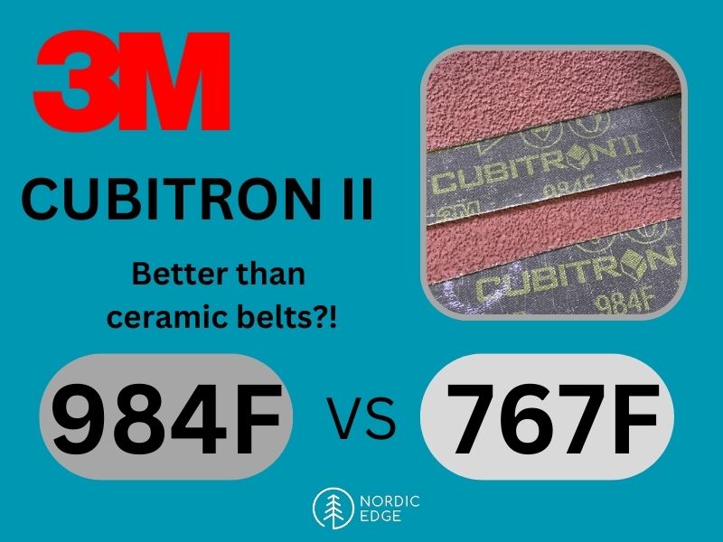 3M Cubitron II belts - really better than Ceramic belts?! - Nordic Edge