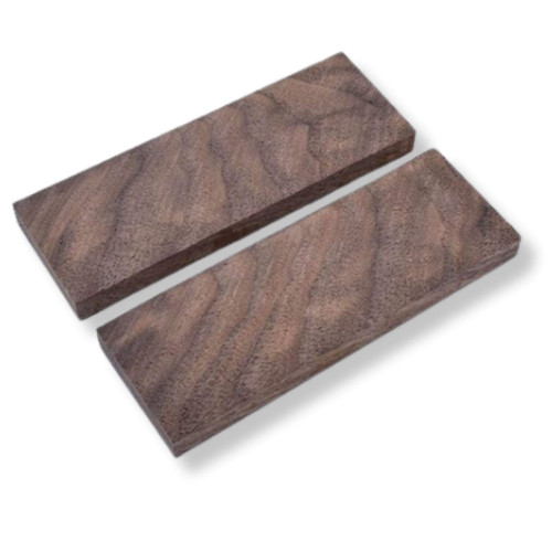 Black Walnut Handle Scales – 120 x 40 x 10mm (Pair) | Nordic Edge