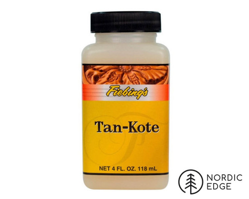 Fiebing's Tan Kote 4oz (118mL) | Resin-Based Leather Top Finish