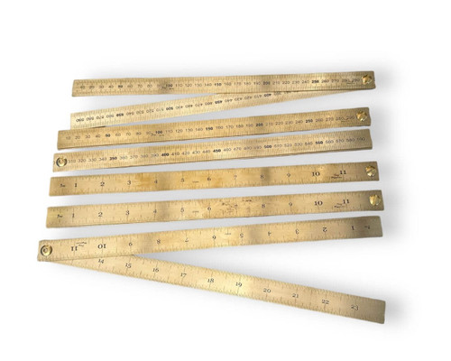 Blacksmith Brass Ruler, Made in Australia