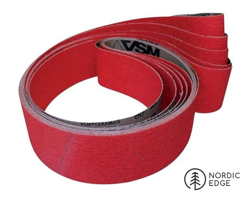 Ceramic VSM Abrasive Belts (For Steel) - Nordic Edge