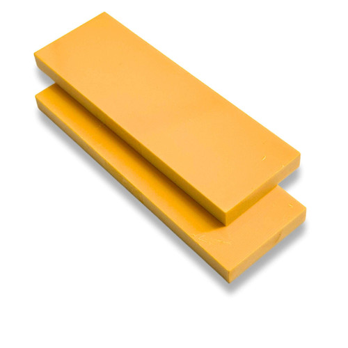 G10 Yellow Handle Scales 8 mm | Nordic Edge