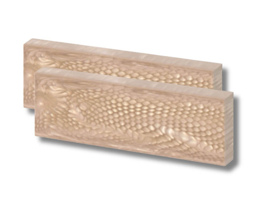 Juma Ivory Snake, Handle Scales x 2 - Nordic Edge