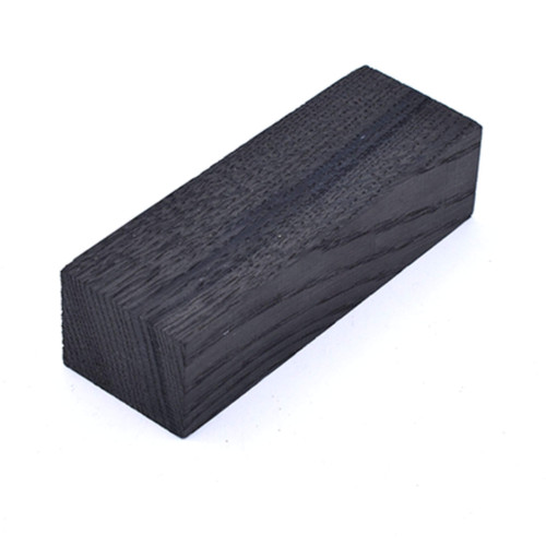 Bog Oak Handle Block – Ancient Dark Wood for Knife Handles | Nordic Edge