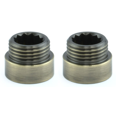 Hot Flow | 10mm Rigid Radiator Valve Extensions 1/2 inch BSP - Antique ...