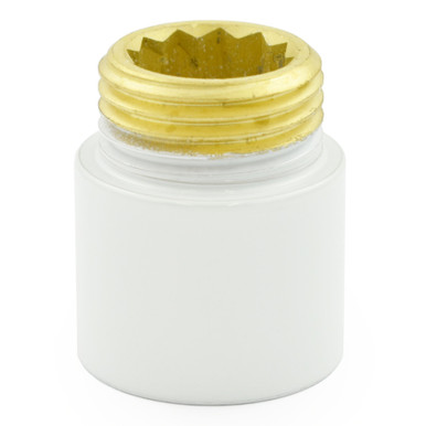 Hot Flow | 20mm Rigid Radiator Valve Extensions 1/2 inch BSP - White ...