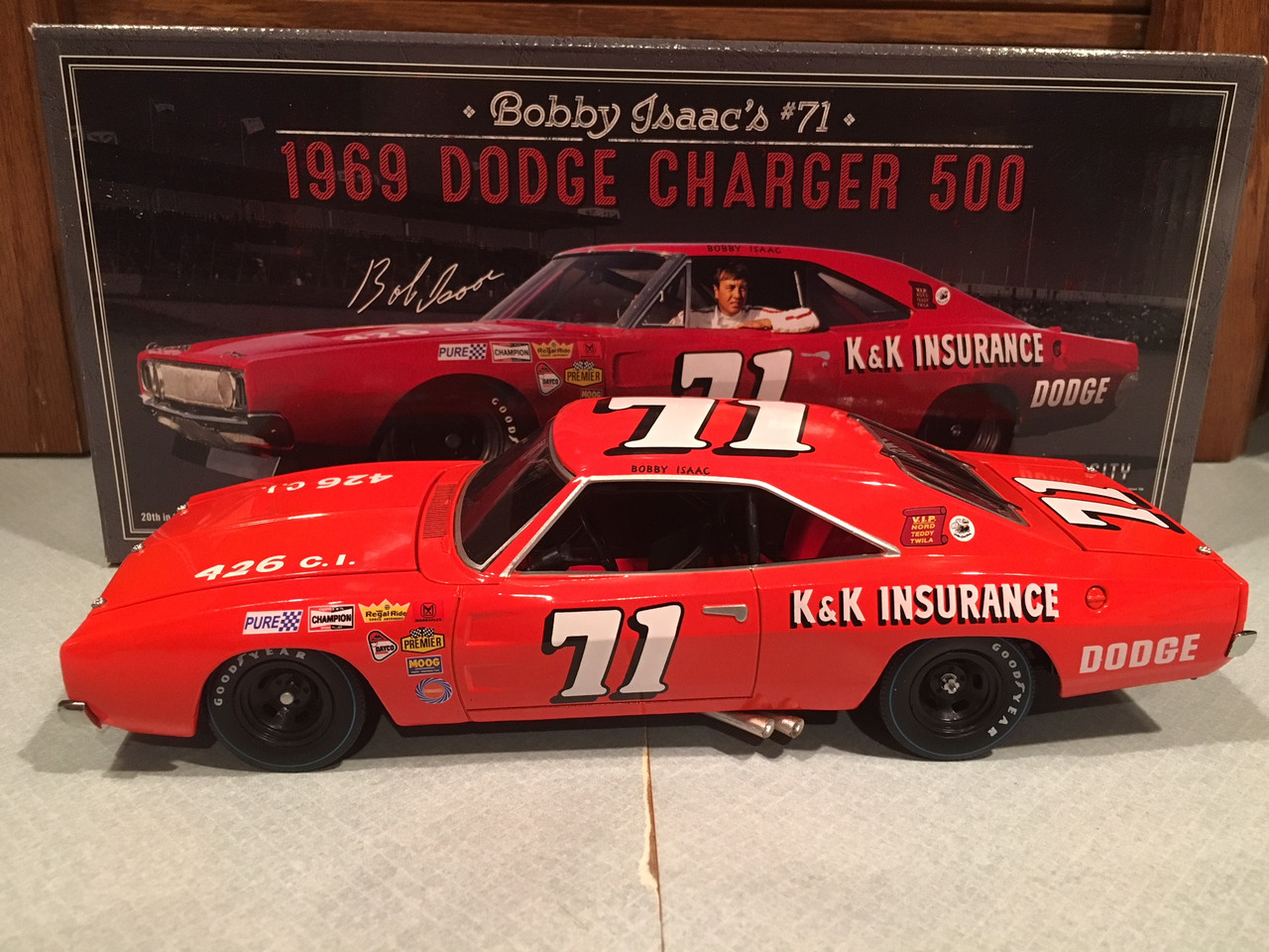 University of Racing 1969 Bobby Isaac Dodge Charger