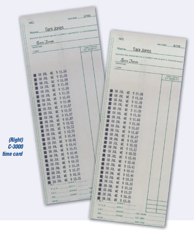 CP-5000 Consecutive print time recorder - Amano