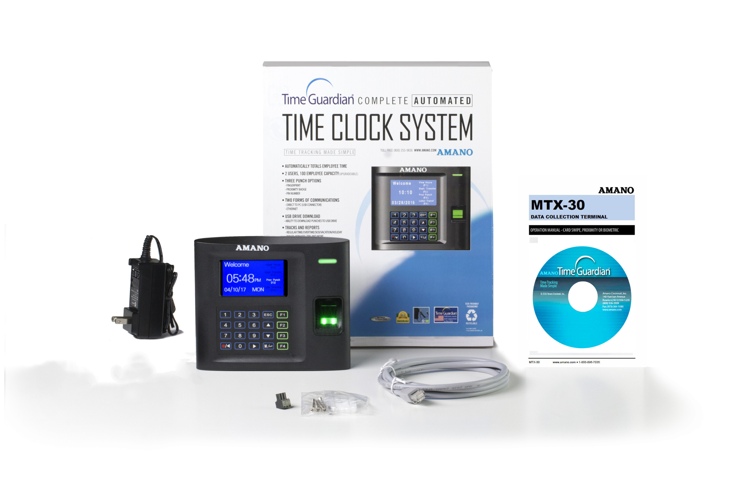 TIME GUARDIAN FINGERPRINT MTX-30 Wi-Fi - Amano