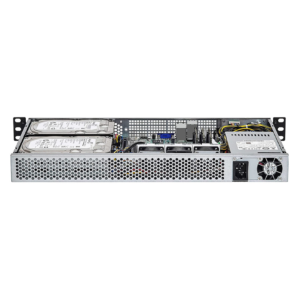 ASrock Rack 1U2-X570/2T 1U Rackmount Server Barebone AMD AM4 Ryzen 5000 ...