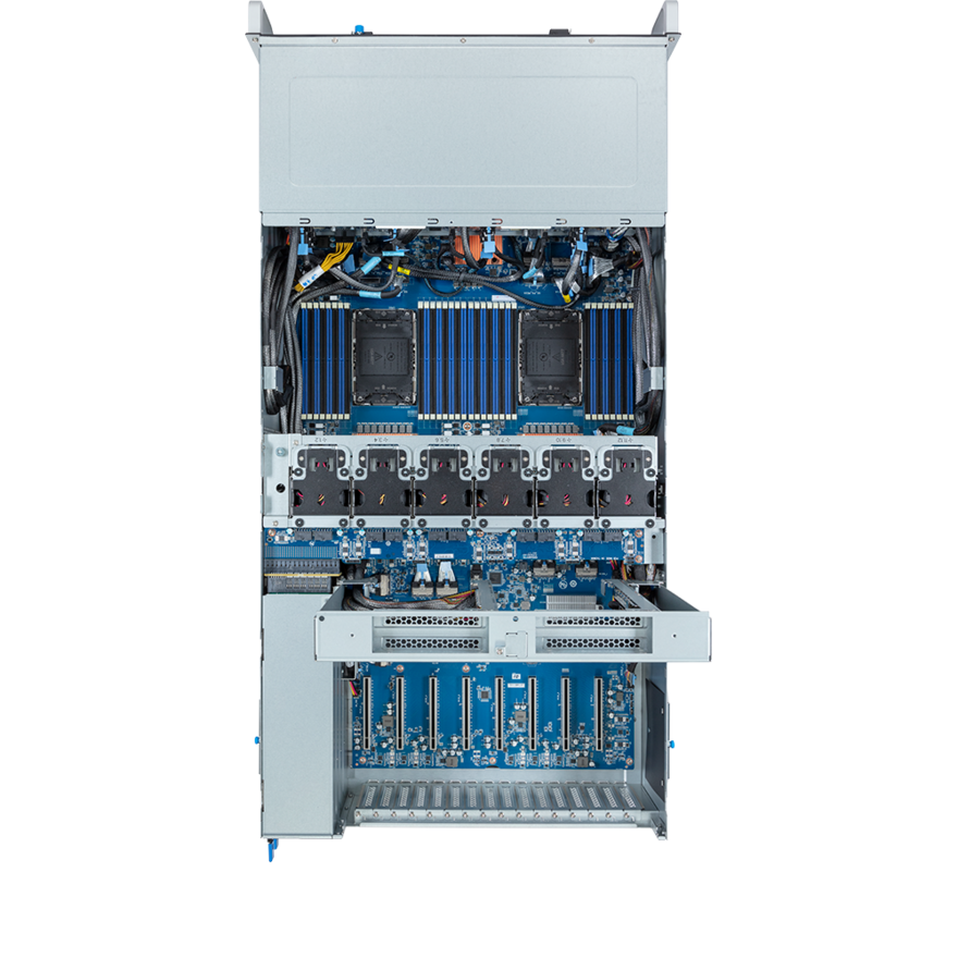 Gigabyte G493-SB2 rev. AAP1 4U HPC/AI Server Barebone - Intel Gen4/Gen5 ...