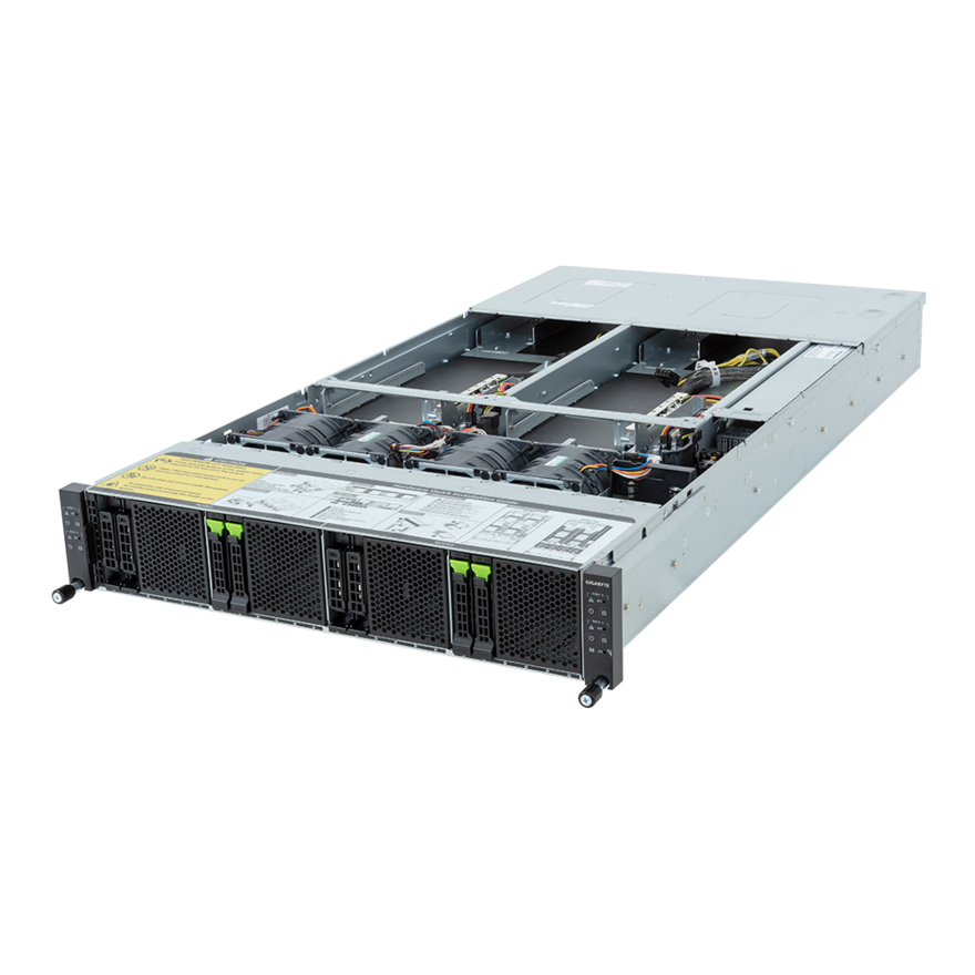 Gigabyte 2U High Density Server Barebone - AMD EPYC 9004, 2-Node Dual ...