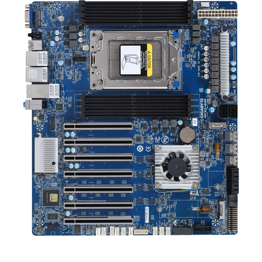 Gigabyte MC62-G40 Rev. 1.x High-performance workstation motherboard ...