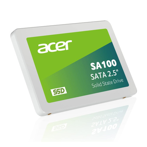 Acer SA100 480GB SATA III 2.5 Inch Internal SSD - 6 Gb/s, 3D NAND Solid ...