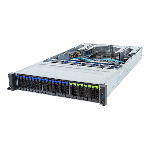 Gigabyte 2U Rack Server - 5th/4th Gen Intel Xeon Scalable Dual CPU, 4+4 ...