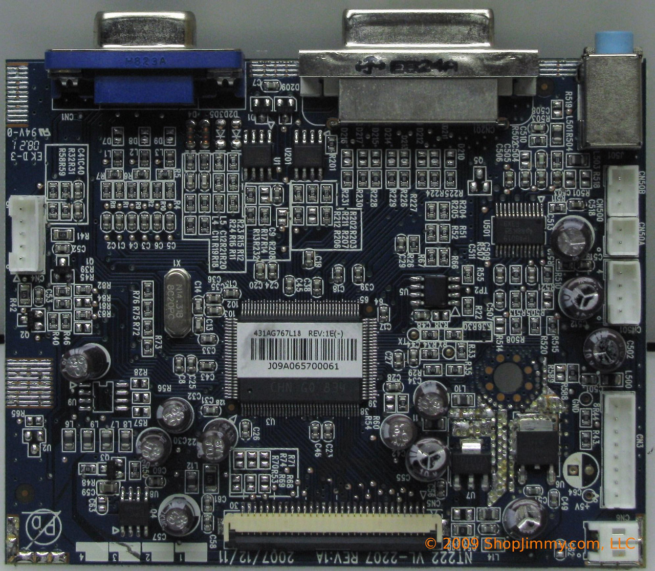 NEC 431AG767L18 (NT222, VL-2207 REV:1A) Main Board