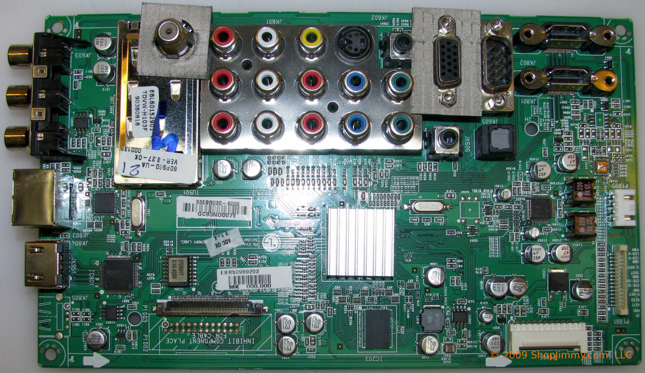 LG EBR58969202 Main Board for 60PS60-UA (EAX58259505(0))