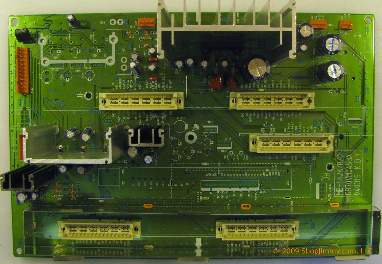 Zenith 6871VMMR46H Main Board Assembly for E44W46LCD