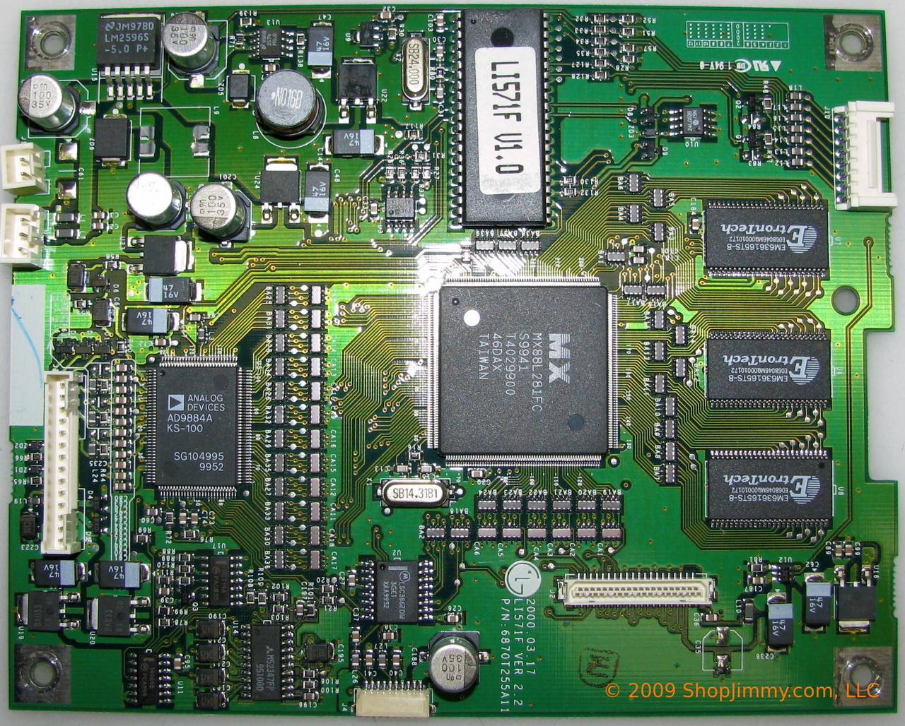 LG 6870T255A11 (LI571F) Main Board for 9493-AW1