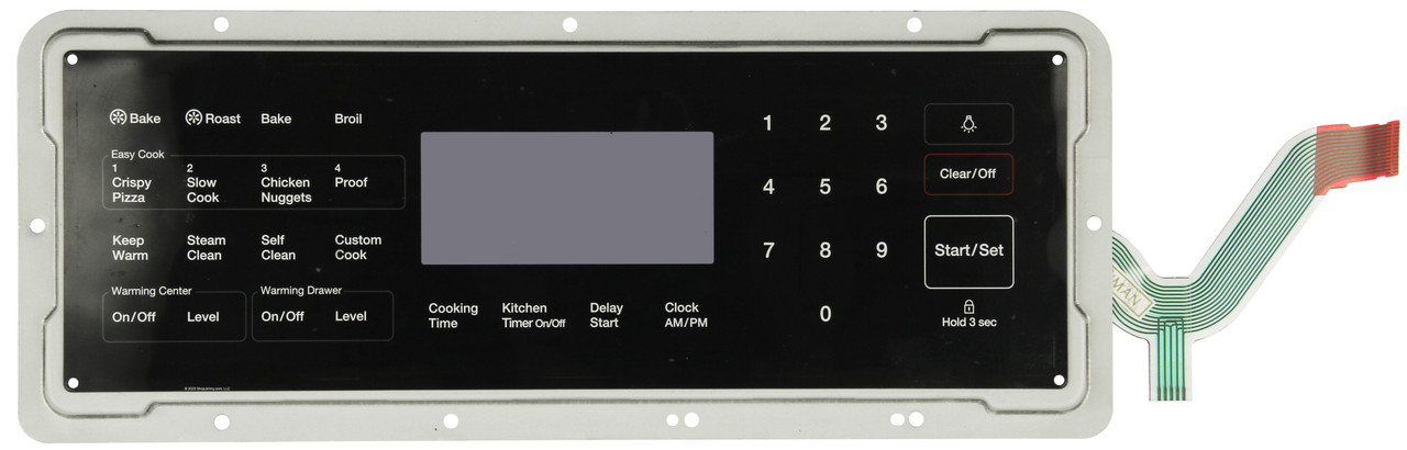 Samsung Range DG34-00021A Membrane Switch