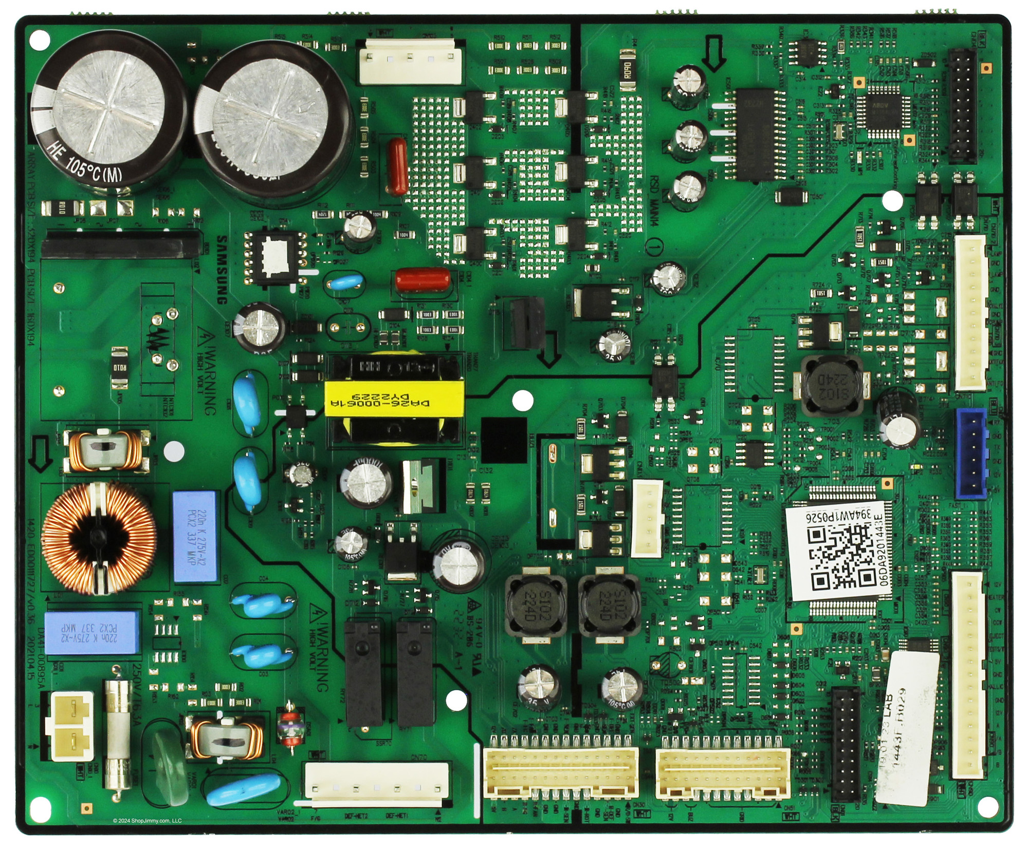 Samsung DA92-01443E Refrigerator Main Control Board