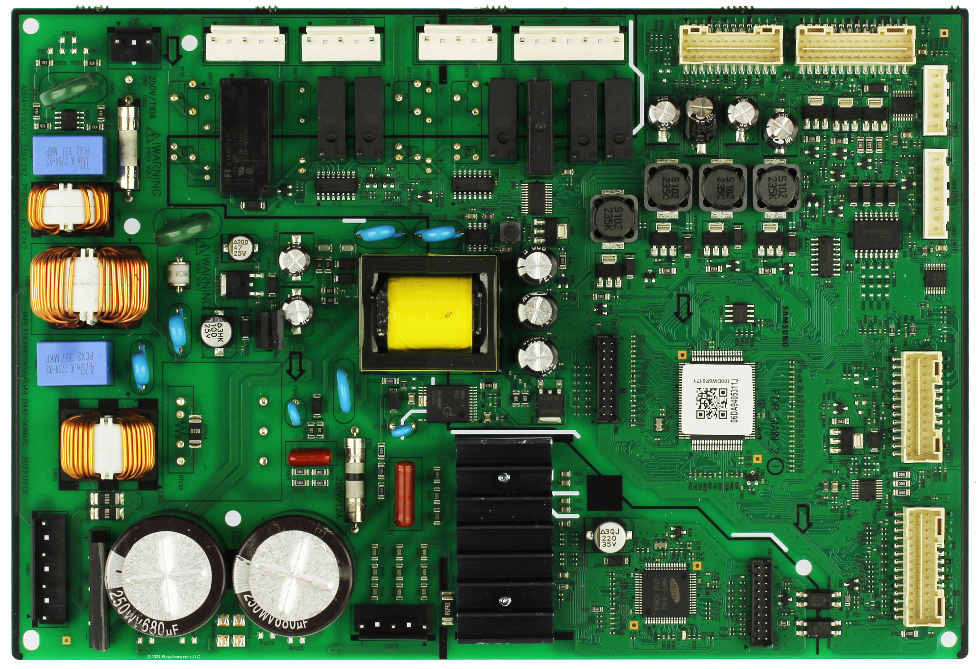 Samsung Refrigerator DA94-05311J Main Board
