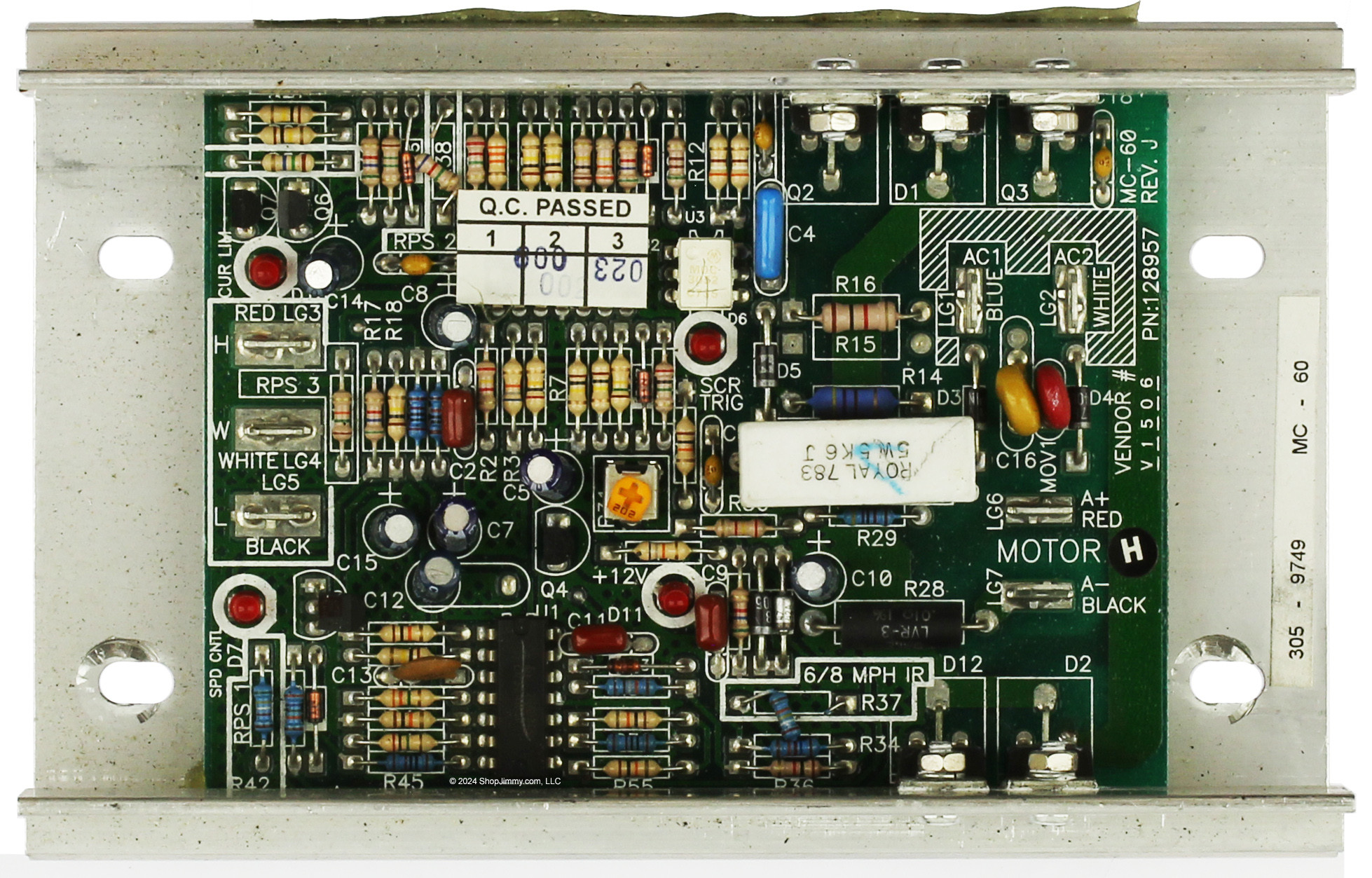Icon/Nordic Track Treadmill 128957 MC-60 Motor Control Board Controller
