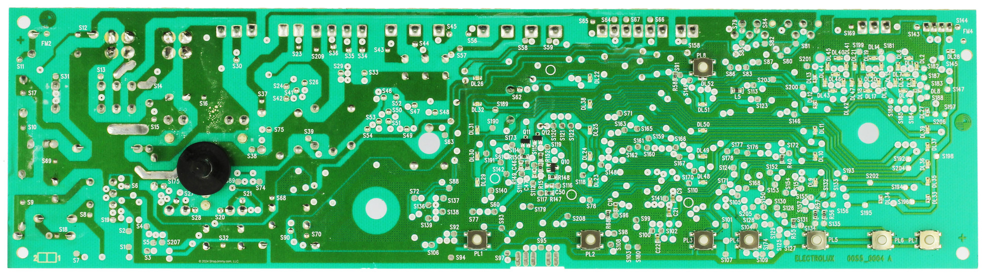 Electrolux Washer 1345526 User Interface Control Board