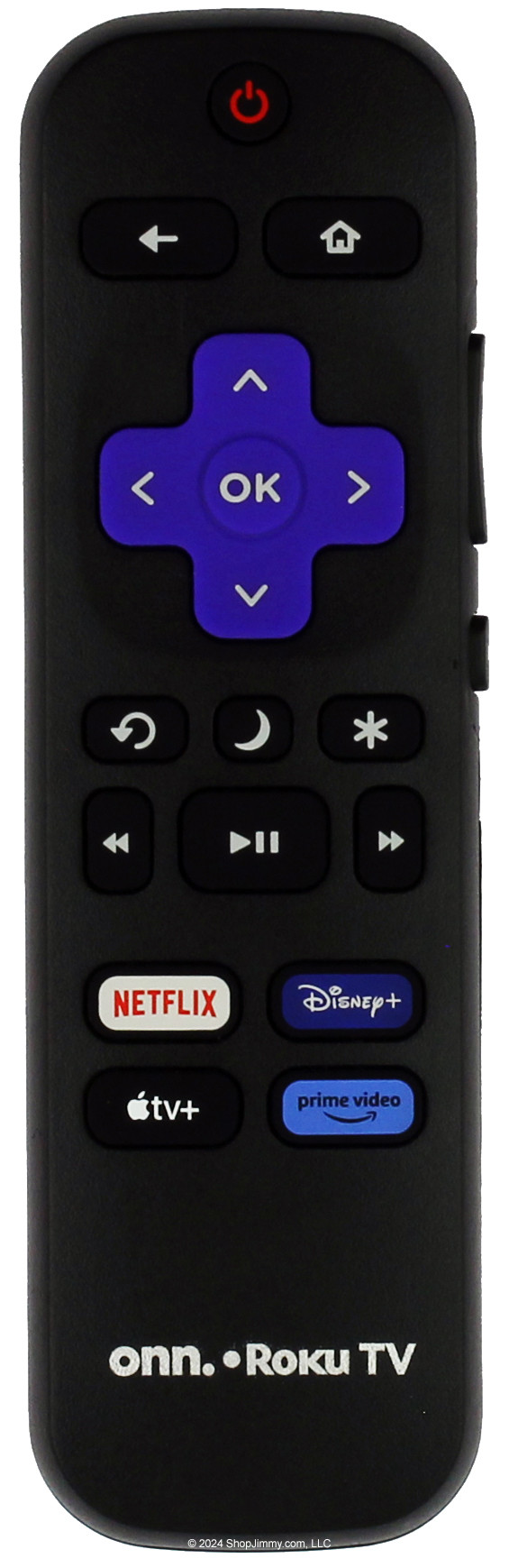 ONN 3026000173 Netflix Disney Apple Prime Remote Control -- NEW