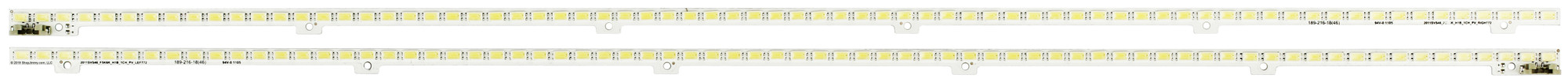 Samsung 2011SVS46-FHD-5K6K LED Backlight Bars/Strips (2) UN46D6000SF ...