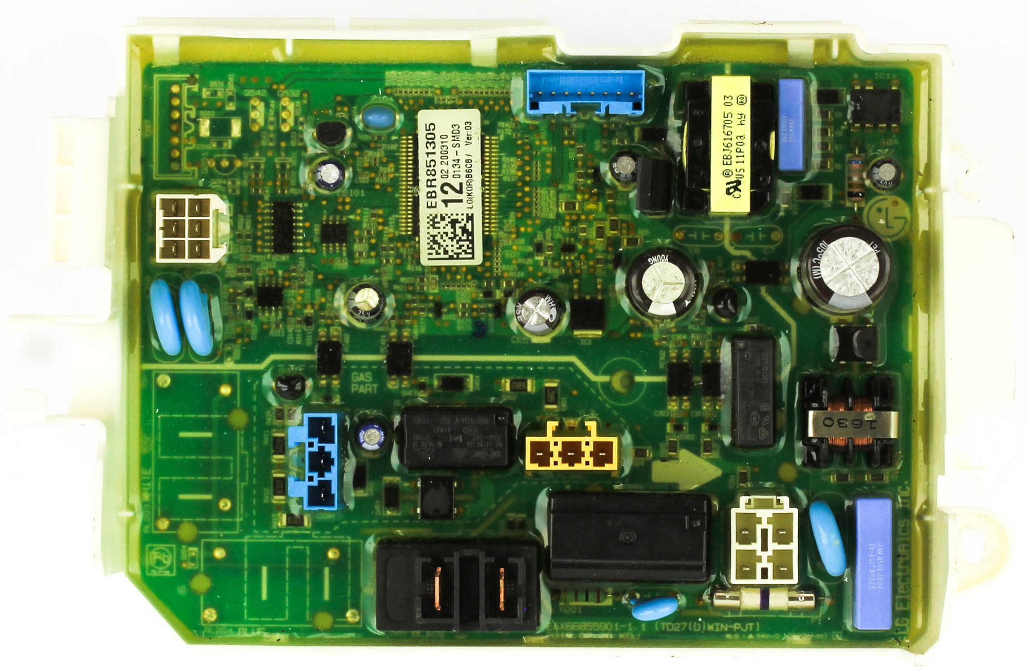 LG Dryer EBR85130512 Main Control Board