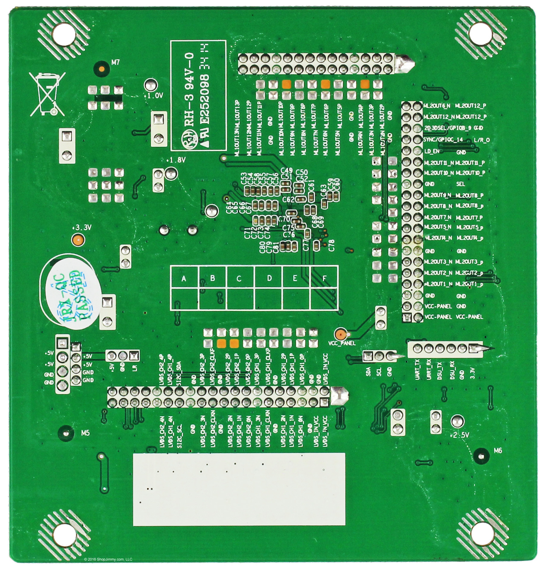 Element FRC Board for ELEFT406 (TVs with Serial # beginning J1400)