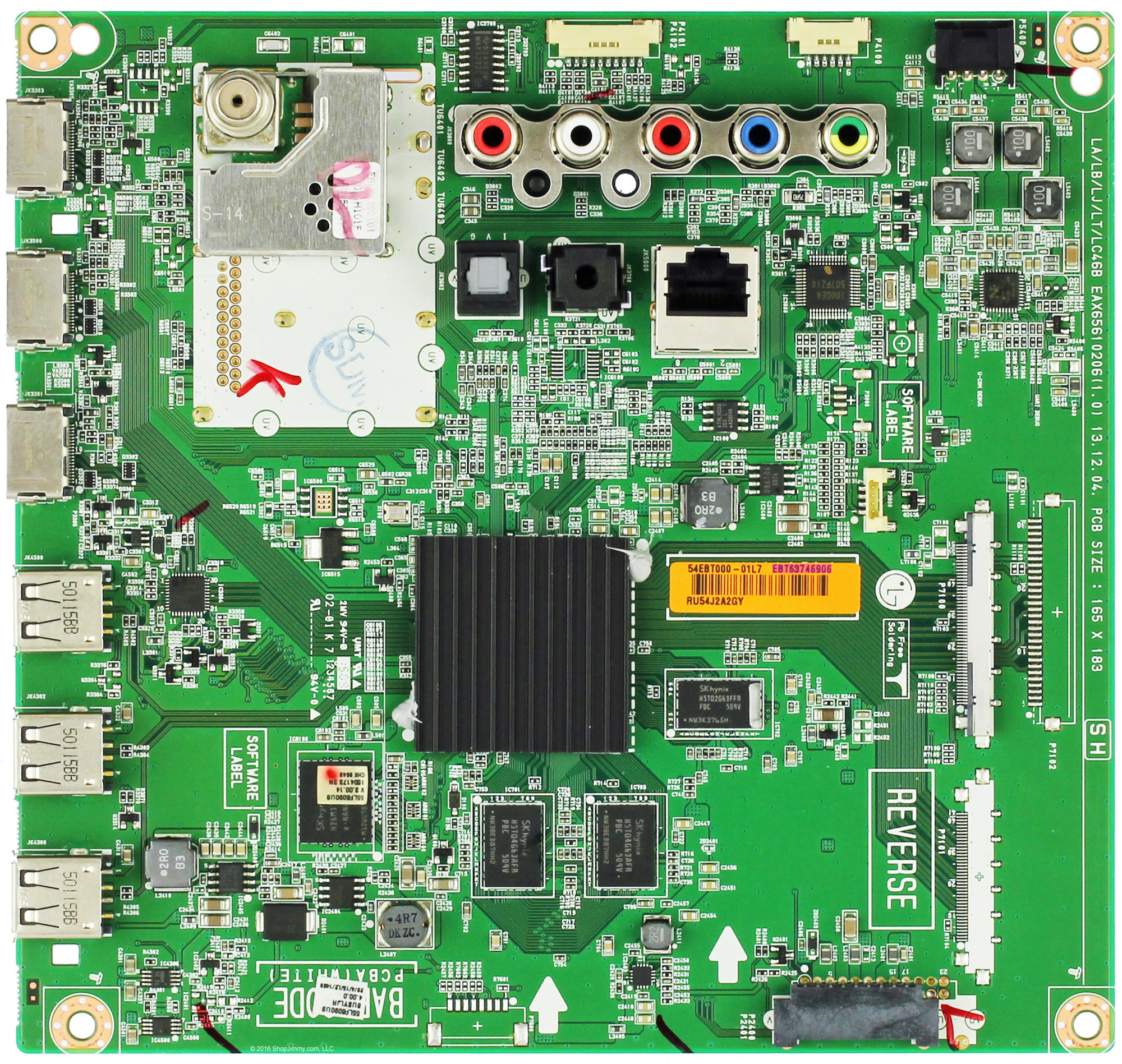 LG EBT63746906 Main Board for 55LF6090-UB.BUSYLJR