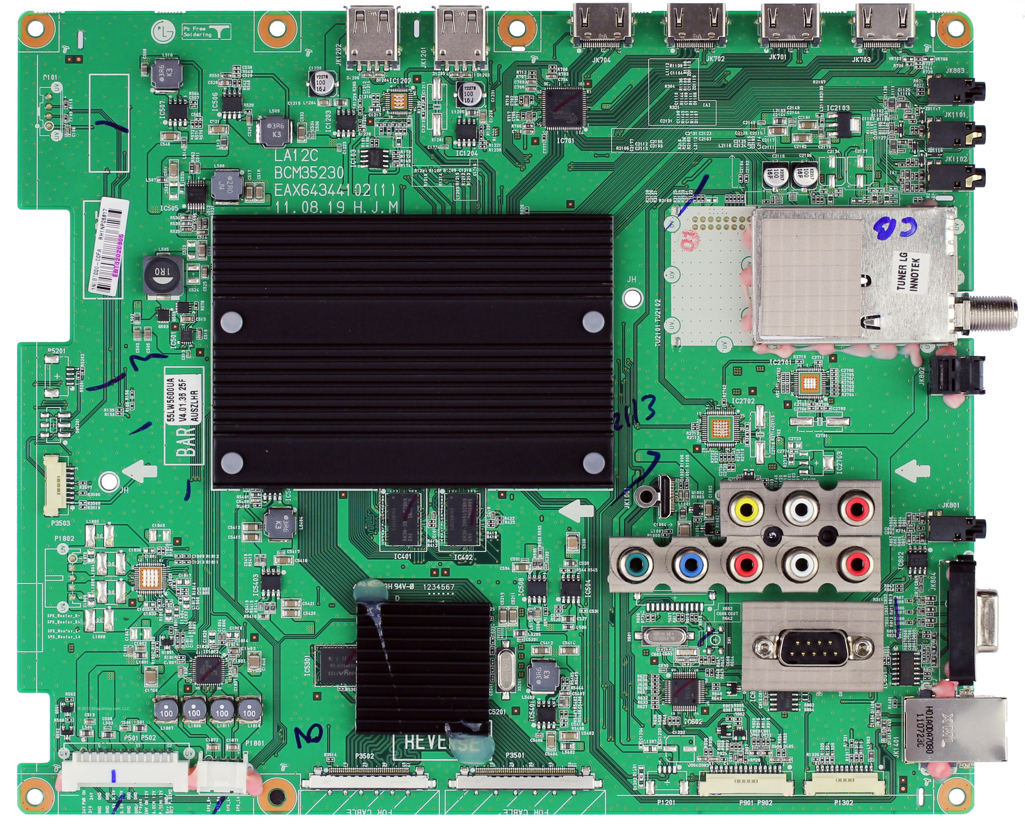 LG EBT62020805 (EAX64344102(1)) Main Board for 55LW5600-UA