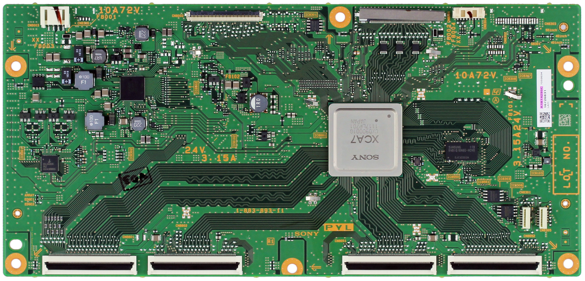 Sony A-1814-295-C (1-883-893-11) PYL Board for KDL-55HX820