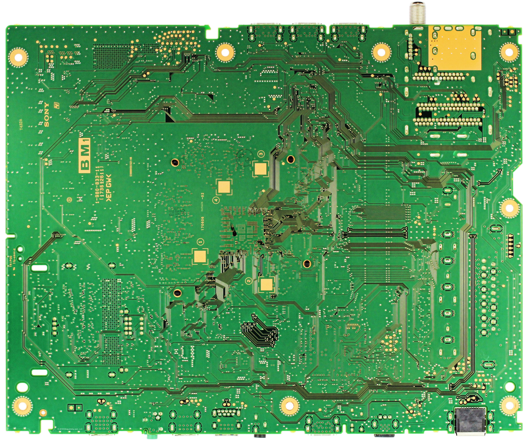 Sony A-2129-709-A BM1 Main Board (SEE NOTE RE: SOFTWARE UPDATE)