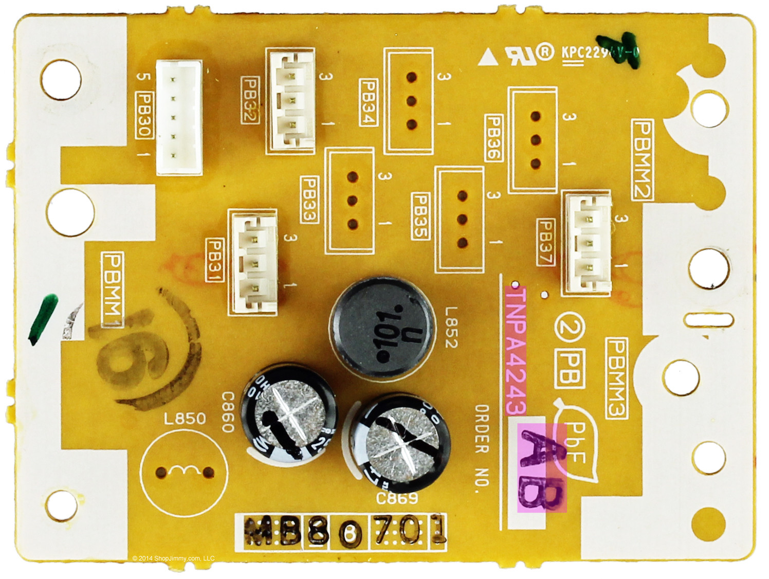 Panasonic TNPA4243ABS PB Board