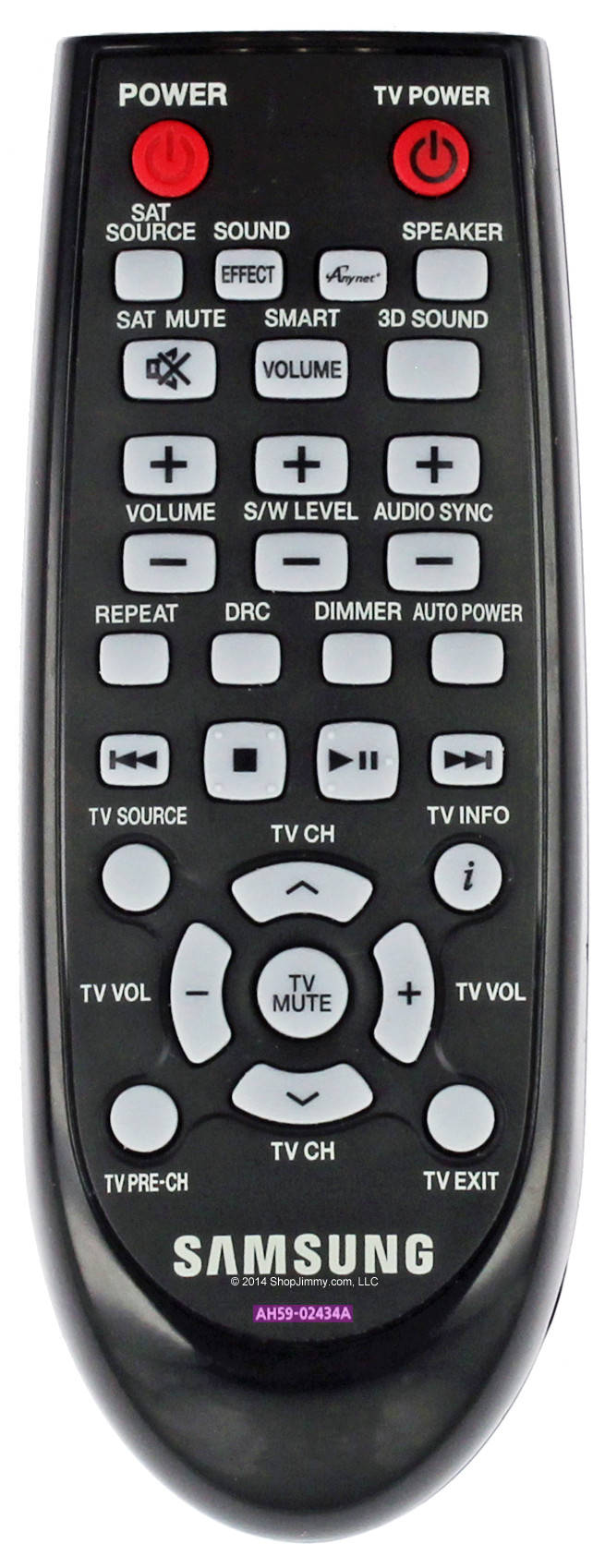 Samsung AH59-02434A Remote Control