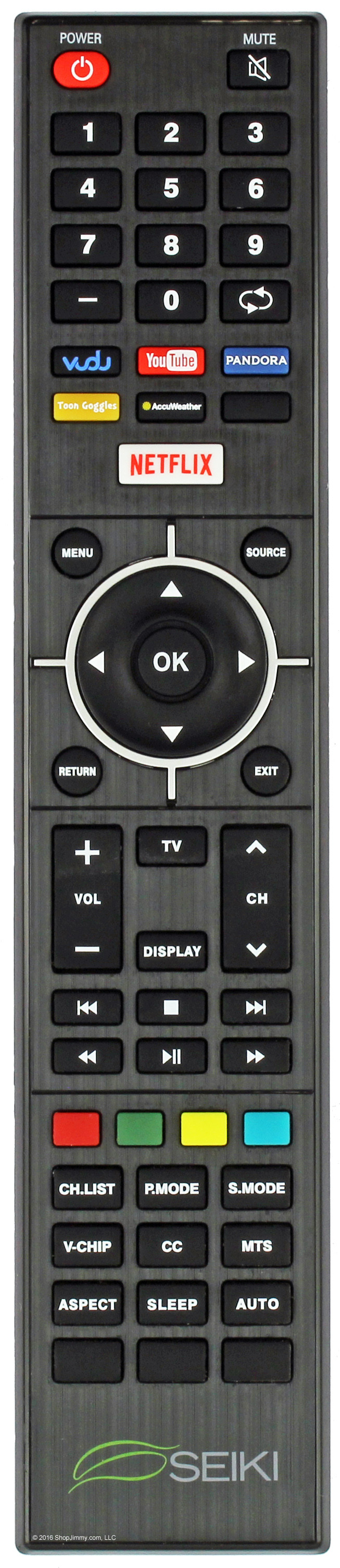 Seiki Remote Control SE32HY19T--Open Bag