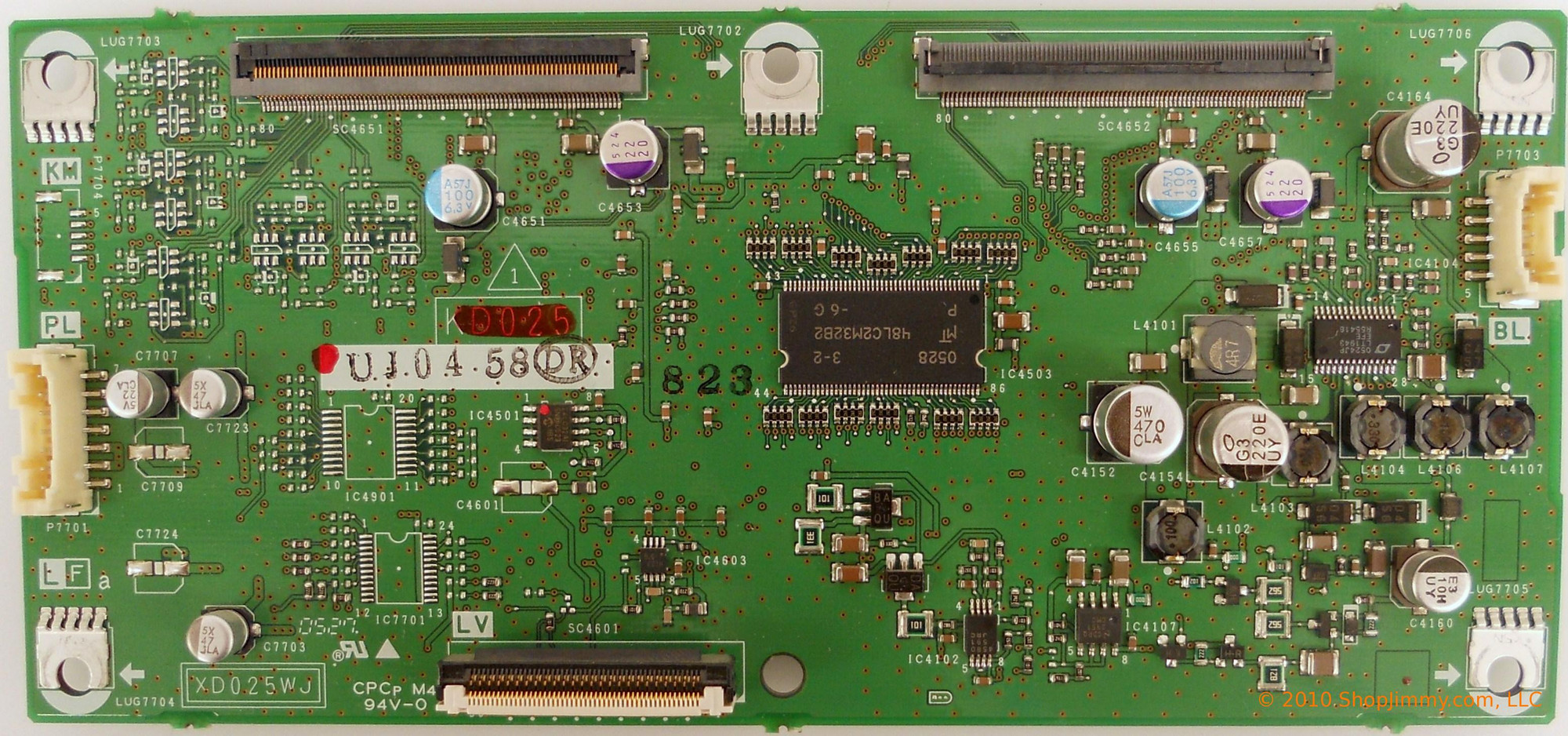 Sharp DUNTKD025UJ04 (KD025, XD025WJ) T-Con Board for LC-32GD7E