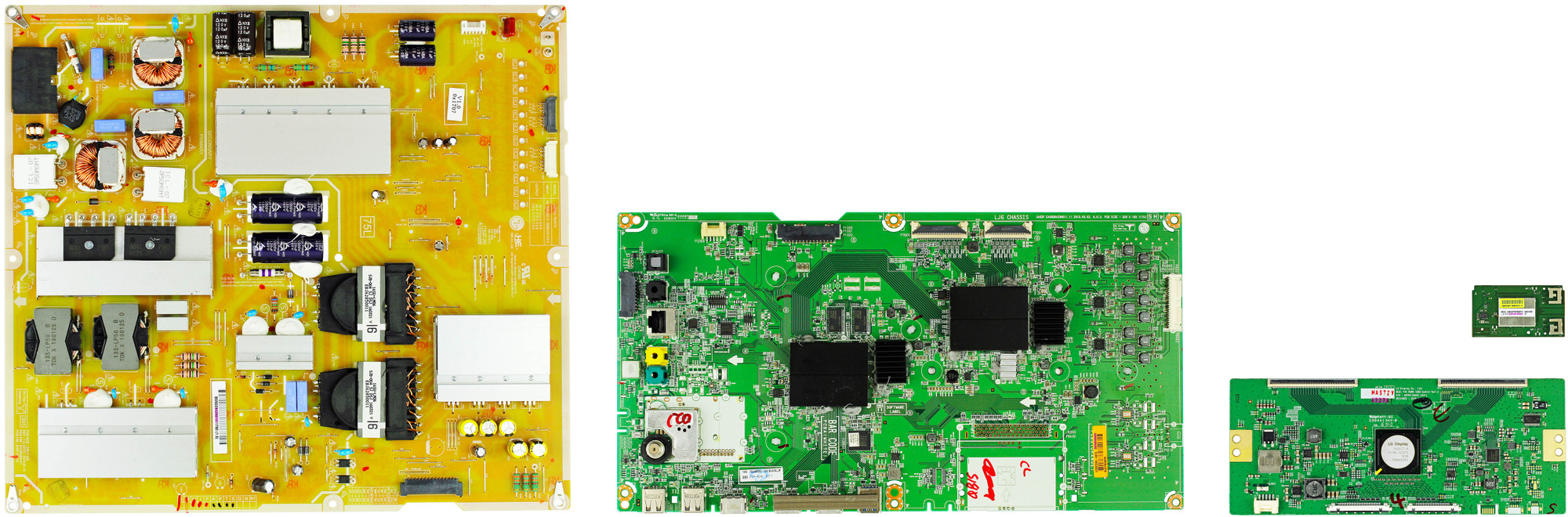 LG 75UH8500-UD.BUSWLJR Complete LED TV Repair Parts Kit