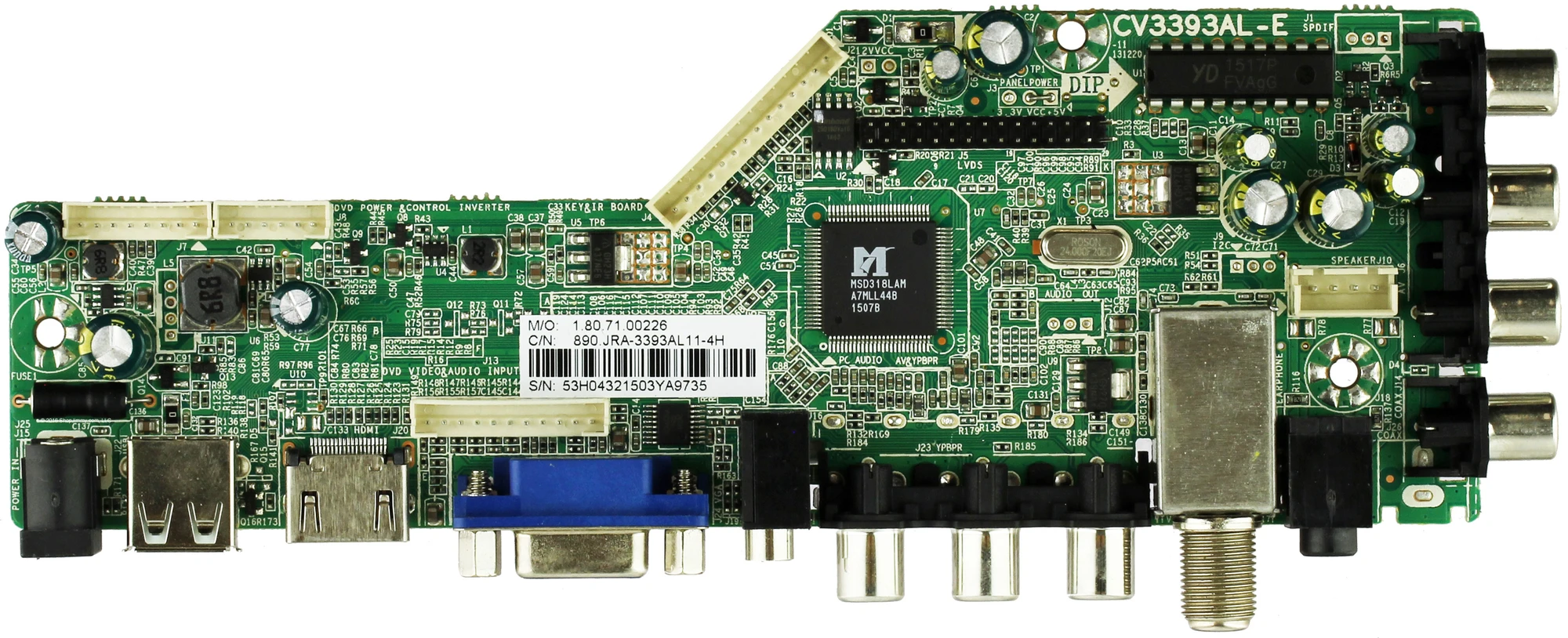 Proscan PLEDV1945A A1503 Main Board