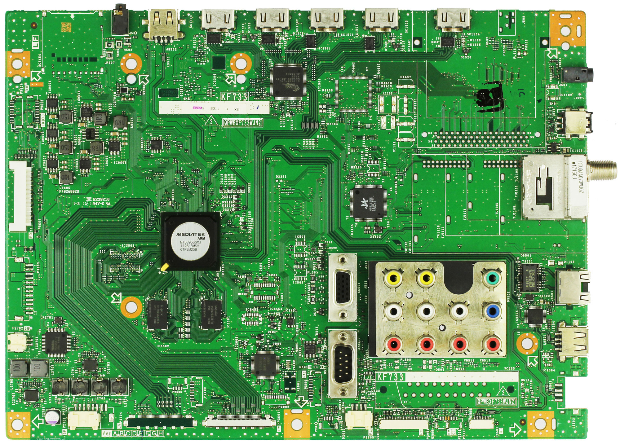 Sharp DKEYMF733FM20 (QPWBXF733WJN2) Main Board for PRO-70X5FD