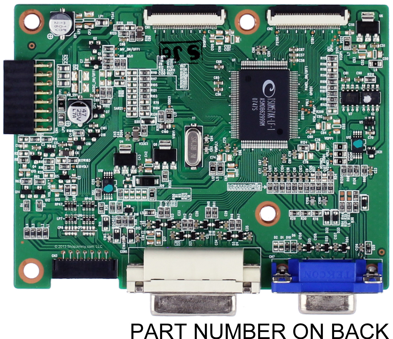 ViewSonic B-00008011 (A190A2-A02-H-S1, 35-D008360) Main Board