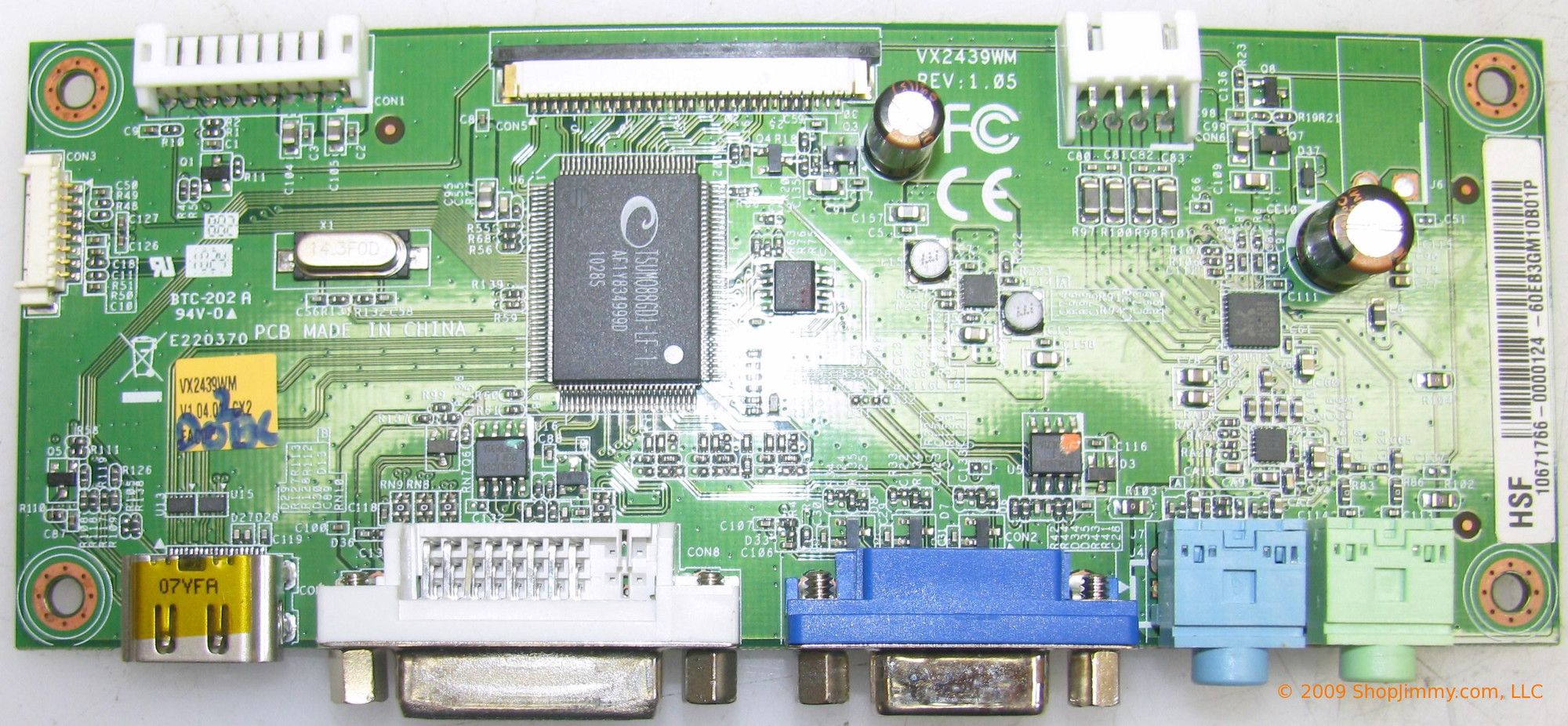 ViewSonic 60.EB3GM.10B Main Board for VX2439WM