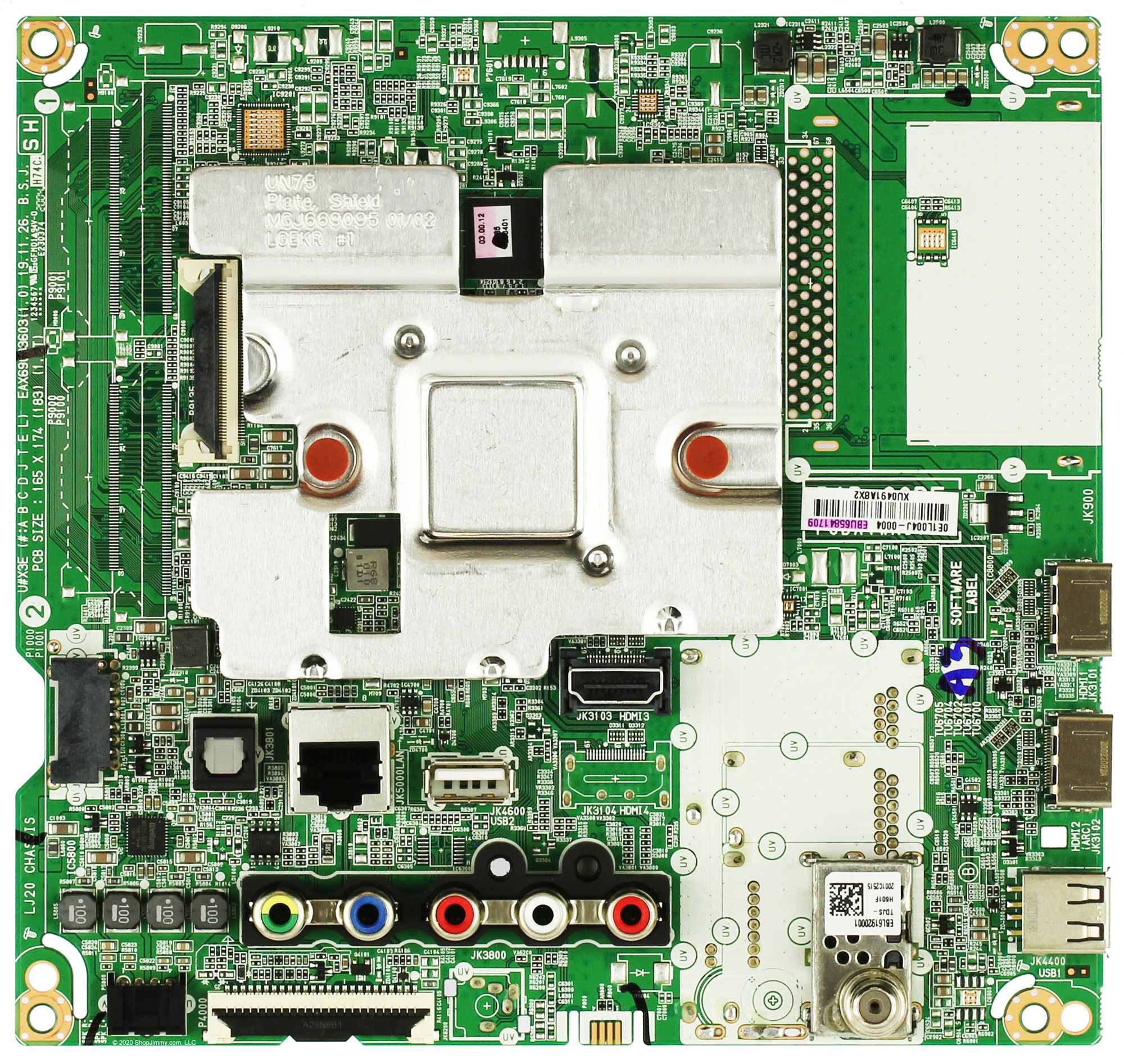 LG EBU65841709 Main Board for 50UN6950ZUF.BUSJLJM 50UN7300AUD.BUSSLJM ...
